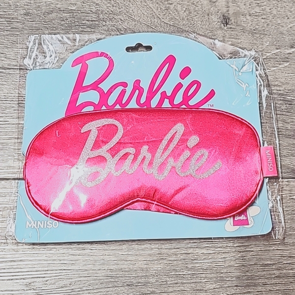 Barbie | Accessories | Barbie Miniso 65th Anniversary Barbie Eye Mask ...